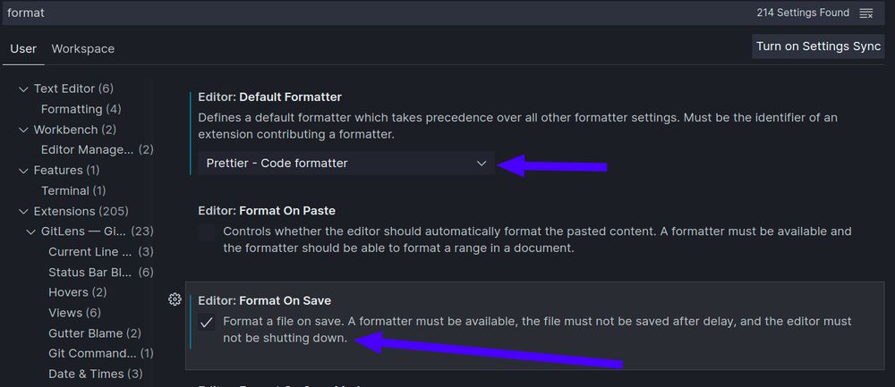 Configurando a extensão Prettier no Visual Studio Code Configurando a extensão Prettier no Visual Studio Code