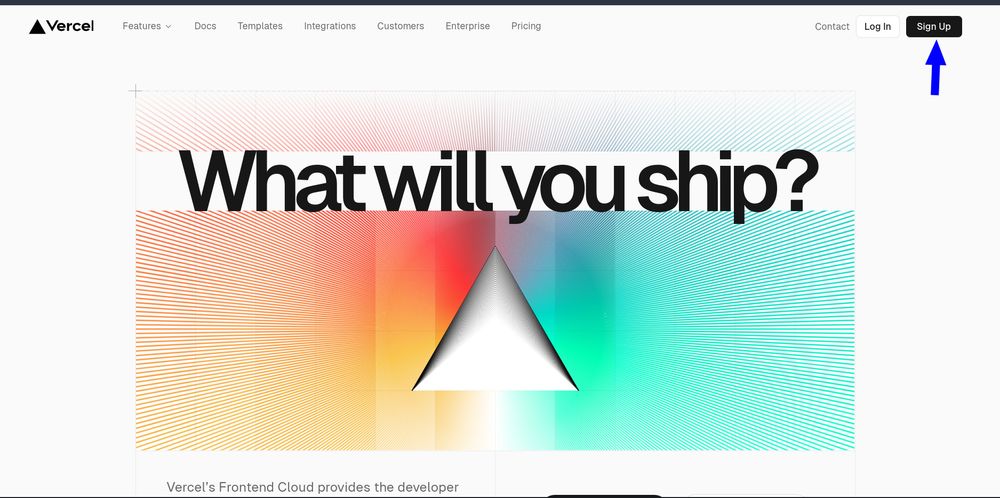 Como fazer o deploy de uma aplicação no site da Vercel