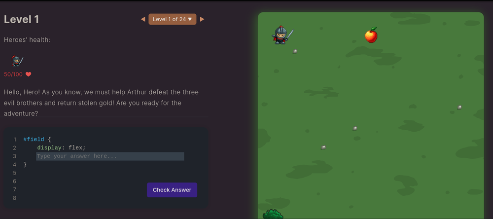 Jogos para estudar CSS