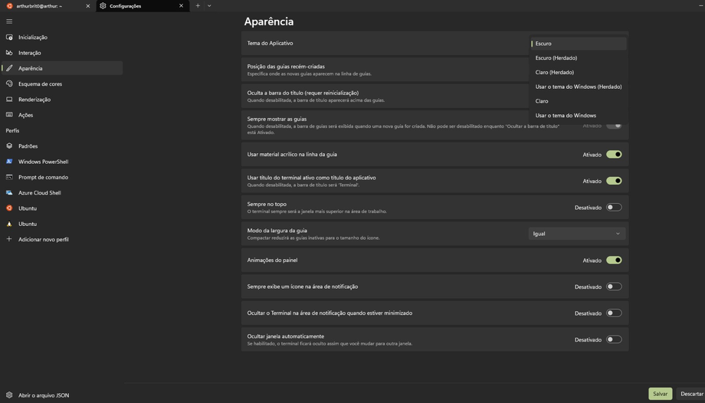Windows Terminal: uma revolução na experiência do uso de terminais no ...