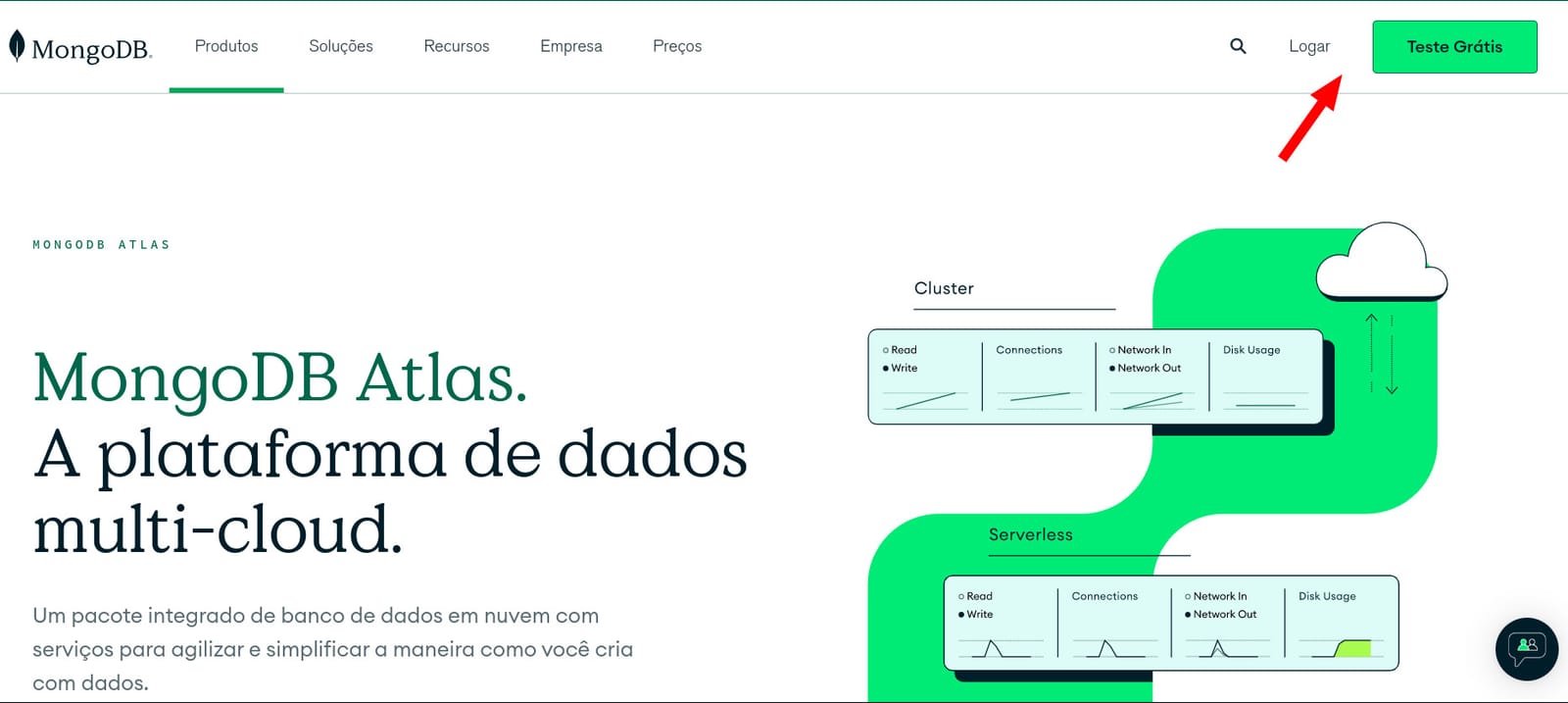 Como utilizar MongoDB Atlas