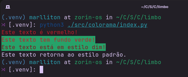 Ambiente virtual com Python no Linux
